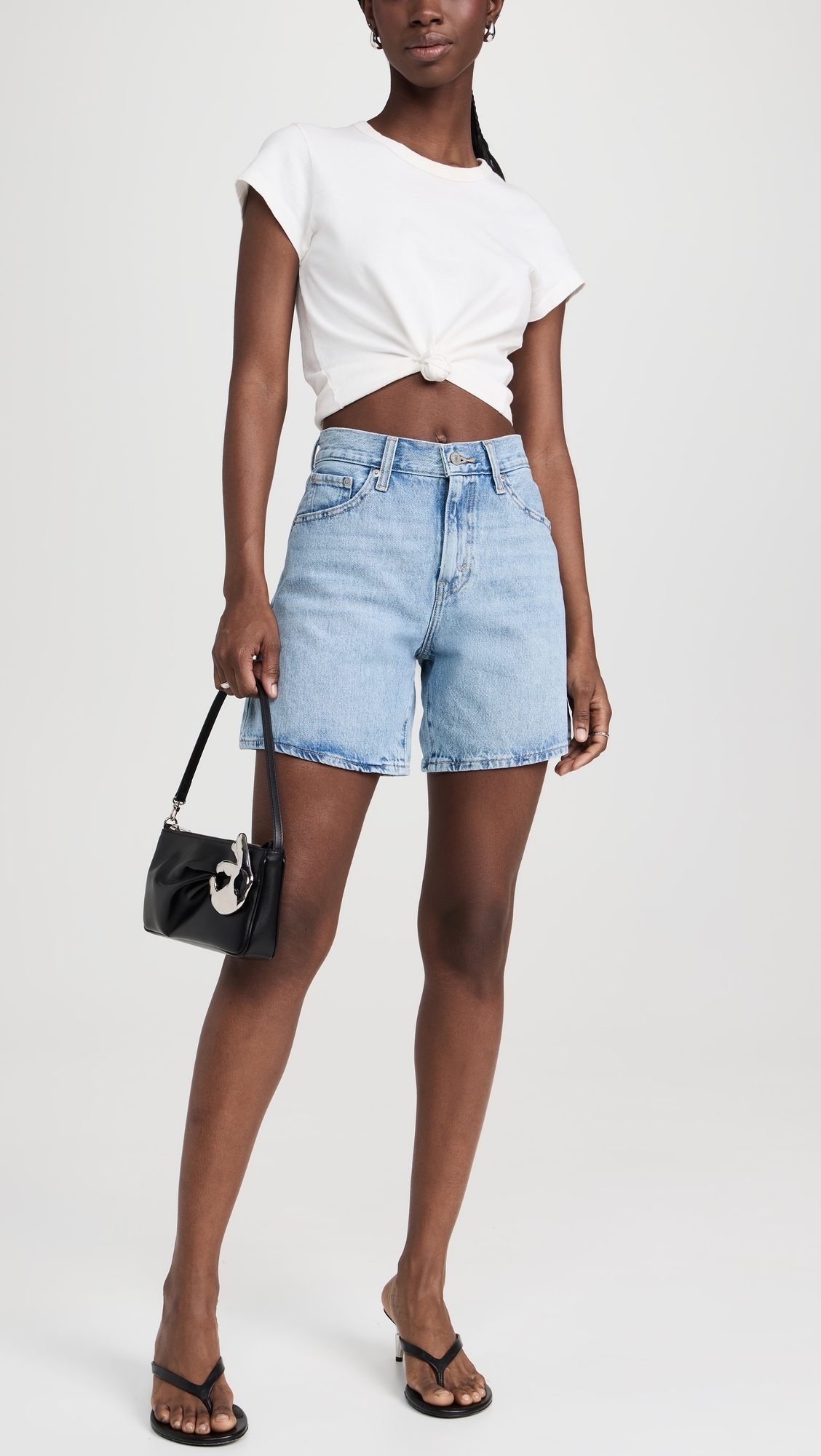 LEVI'S Levi's High Rise Baggy Denim Shorts